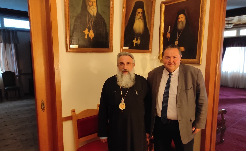 Με τον Αρχιεπίσκοπο Κρήτης συναντήθηκε ο Αριστομένης Ι. Συγγελάκης ...